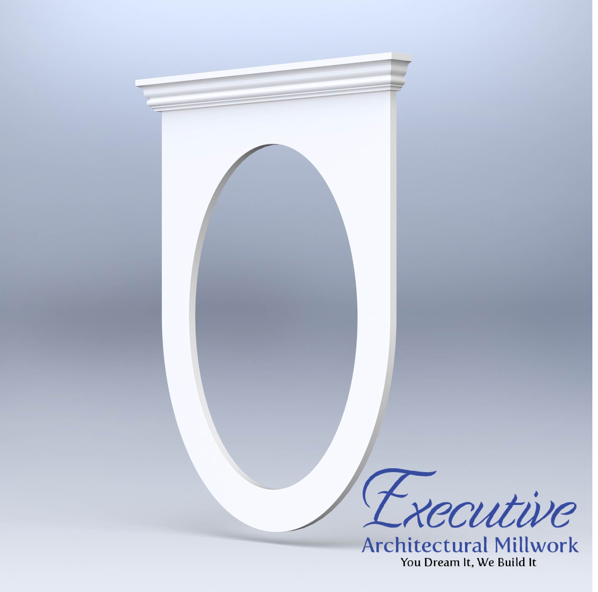 Hampton PVC Oval Window Surround Trim For Andersen Oval Windows – EAM DIY