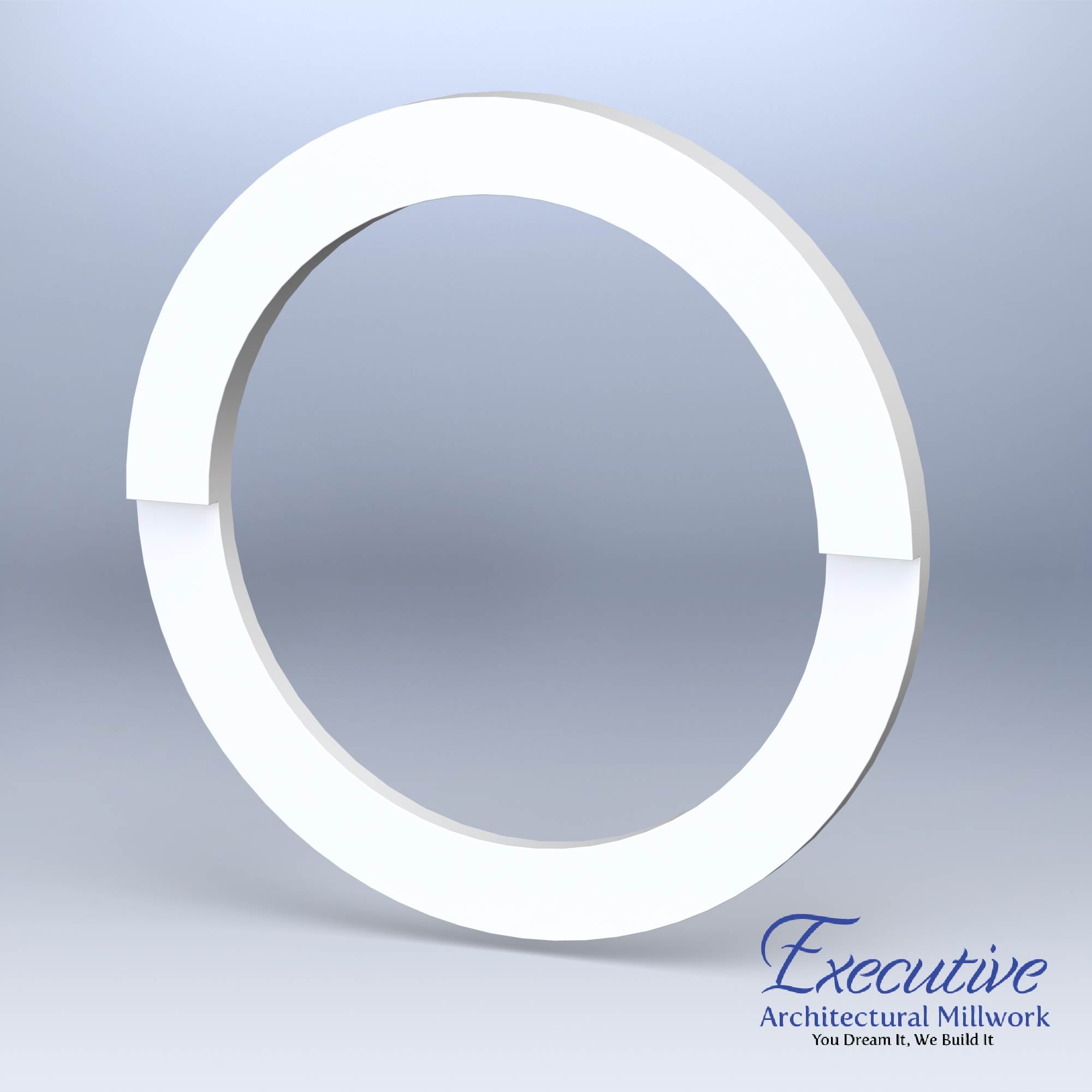 Stepped PVC Window Surround For Andersen Circle Windows – EAM DIY