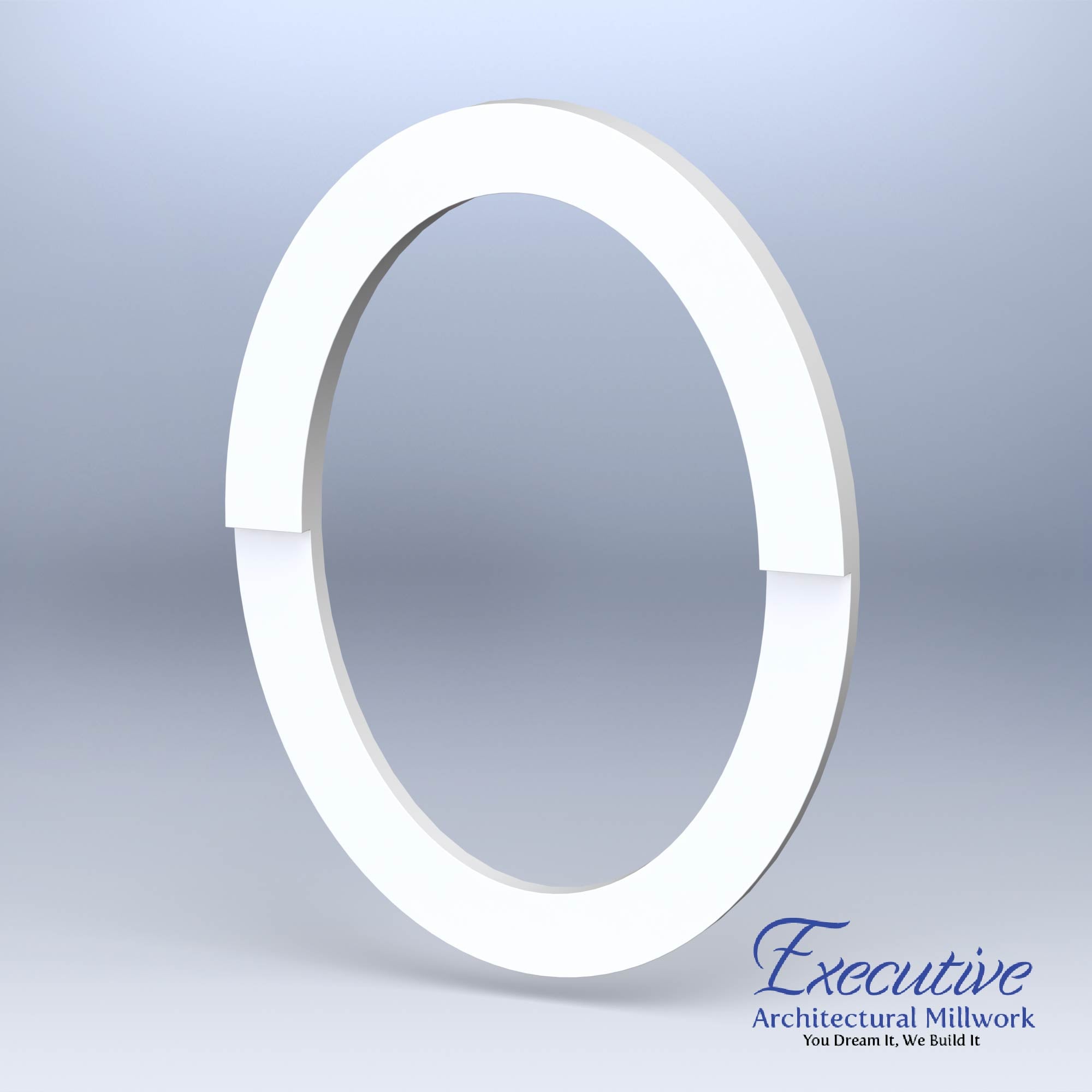 Stepped PVC Oval Window Surround For Andersen Oval Windows – EAM DIY